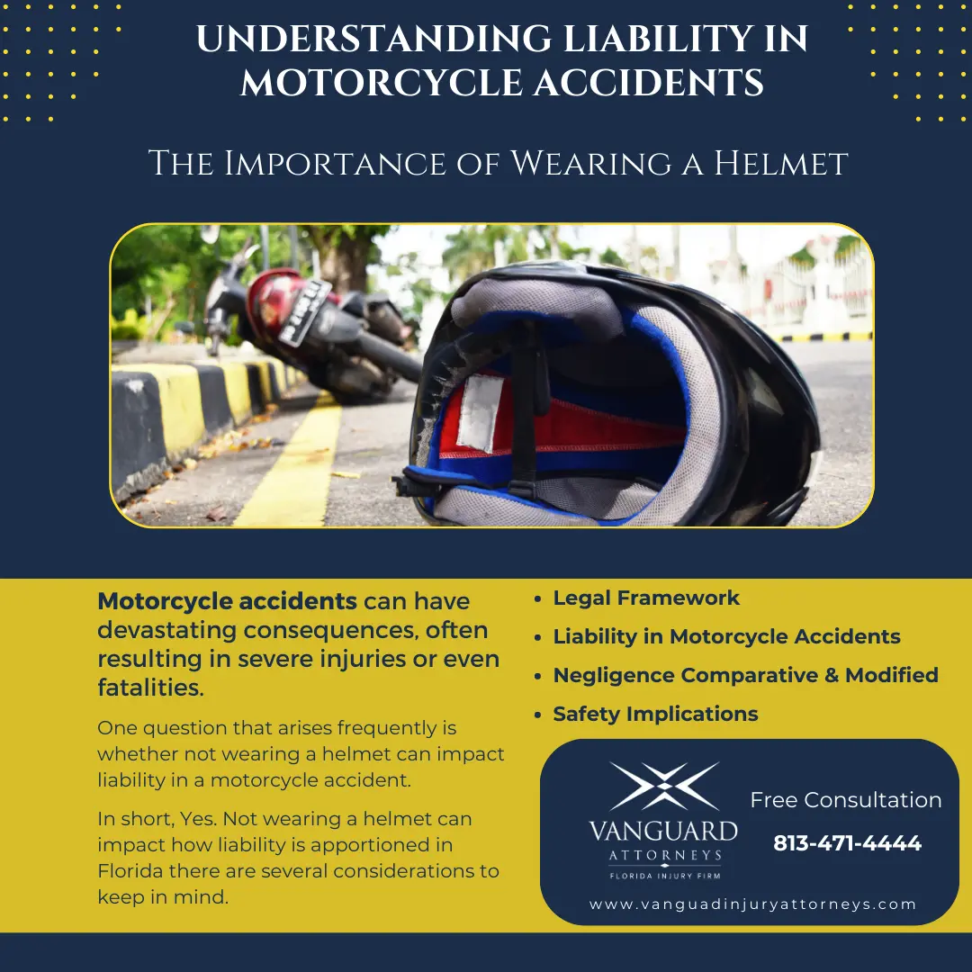 Is a Motorcyclist Without a Helmet Liable in an Accident?